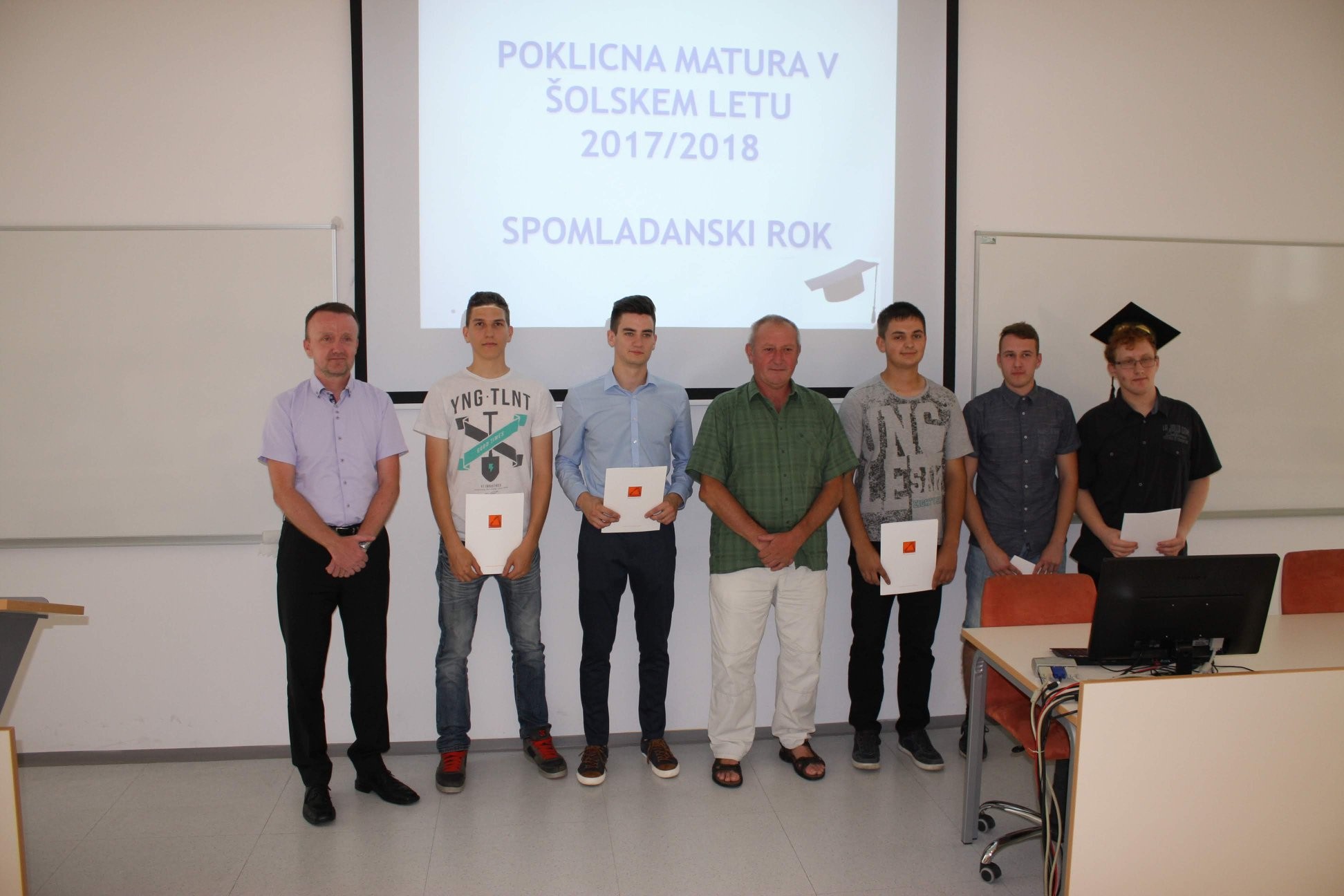 Podelitev spričeval mature | Srednja strojna šola