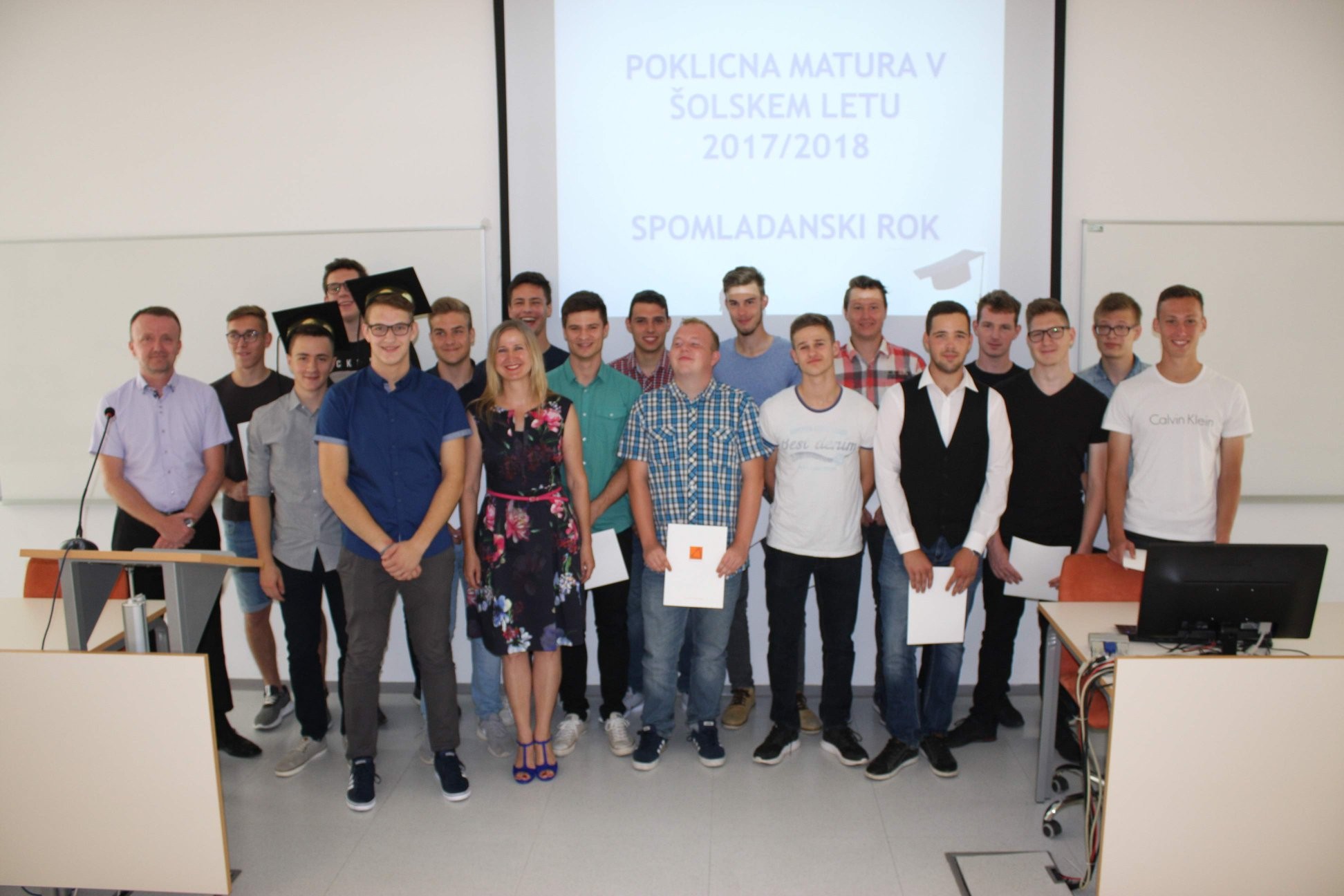 Podelitev spričeval mature | Srednja strojna šola